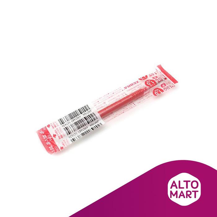 Promo ZEBRA SARASA CLIP RJF10 Gel Pen 1.0 mm Refill Isi Pulpen - Red ...