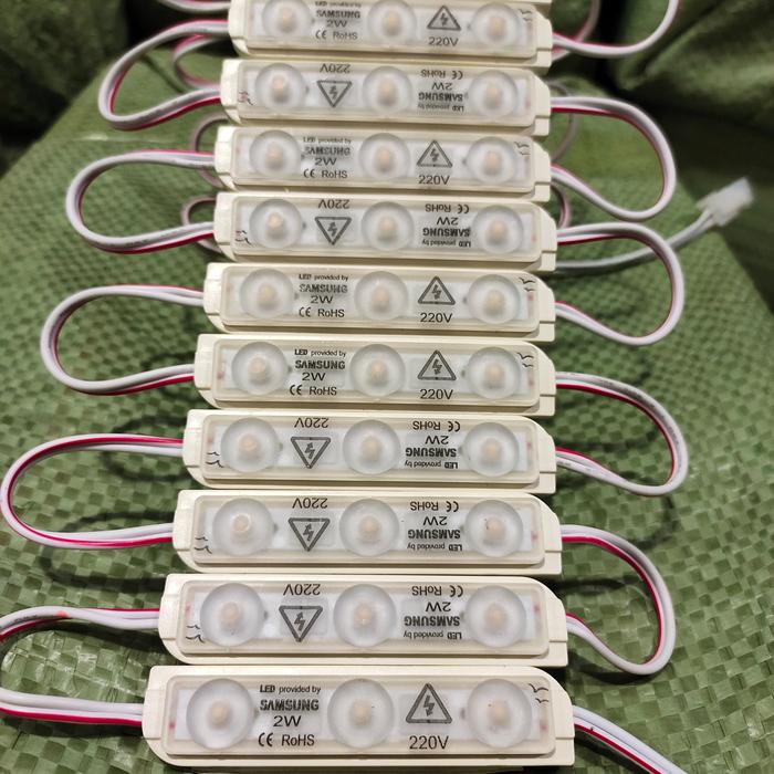 Jual led module 3 mata AC-220v warm white - Jakarta Barat - Jayabadi89 ...
