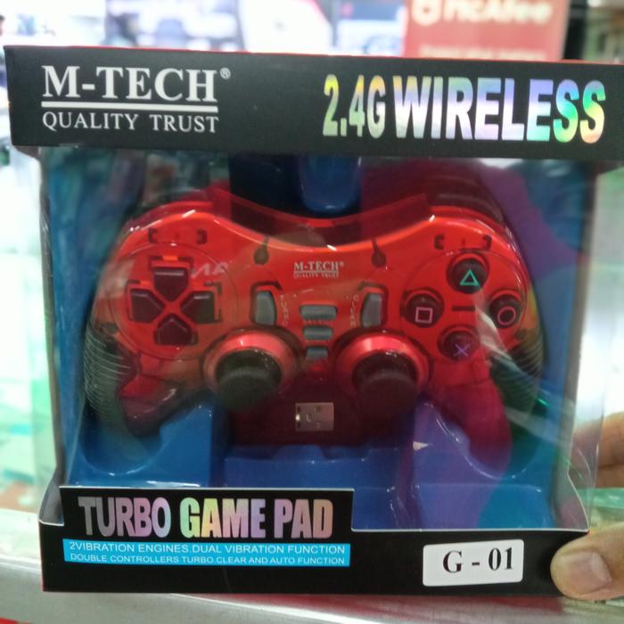 Jual M-Tech Single Wireless G-01 Joystick Pc Usb Gamepad Mtech 3 in 1 ...