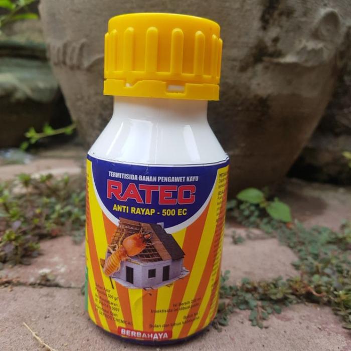 Jual OBAT ANTI RAYAP RATEC 500 EC - CAIRAN PENGAWET KAYU ANTI RAYAP ...