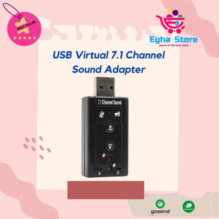 Jual 7.1 Channel USB External Sound Card Audio Adapter - Kota Tangerang ...