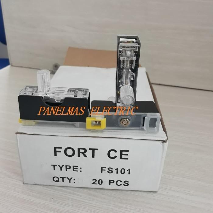 Jual Fuse Kubur dengan Fuse Kaca 10A FS-101 / FS101 1P Fort - Jakarta ...
