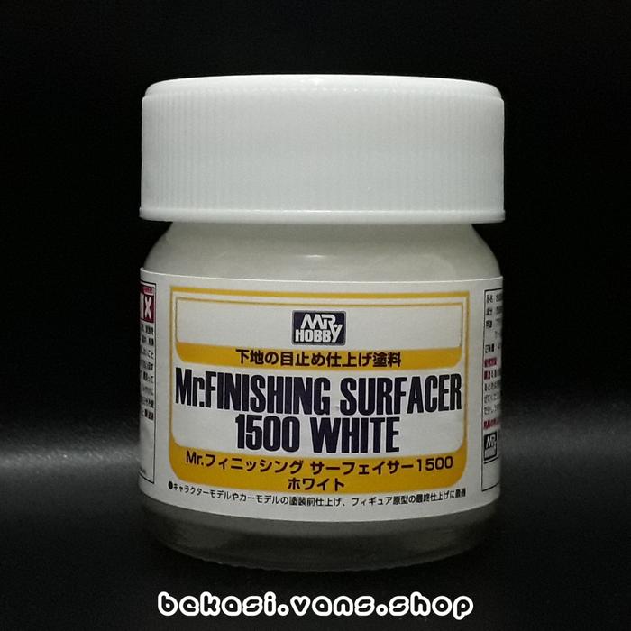 Jual Mr Finishing Surfacer 1500 White Cat Lacquer Primer Gundam - Kab ...