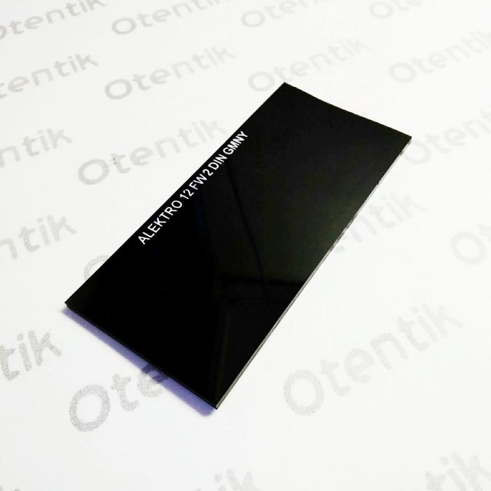 Jual KACA LAS HITAM NO.12 - KACA KEDOK LAS DIN 12 - AULEKTRO - WELDING ...