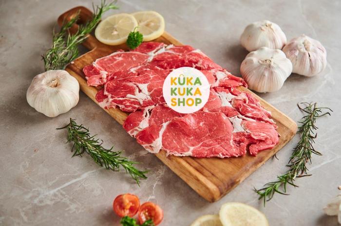 Promo Beef Slice Lean Meat / Low Fat 1kg Cocok utk Sukiyaki & Grill ...