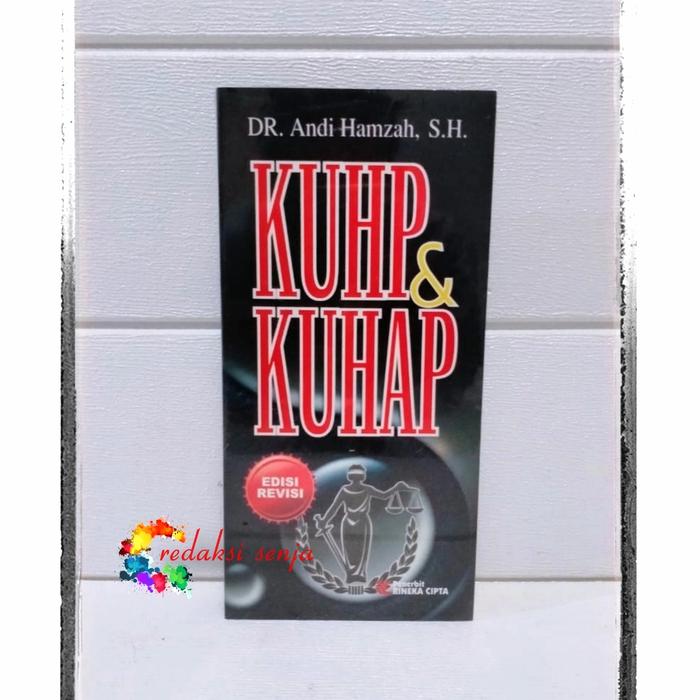Jual Buku KUHP dan KUHAP Andi Hamzah - Kab. Bandung - SaSaSen Bookstore | Tokopedia