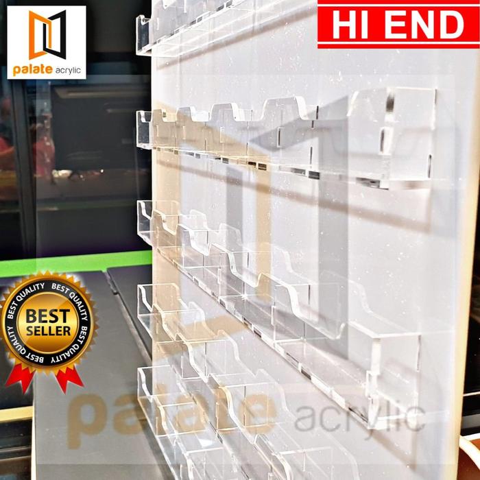 Jual Rak Kartu Ktp Isi 25 Bahan Acrylic Bening Plastik / Akrilik ...