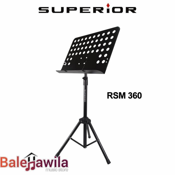 Jual Stand Book Superior Rsm 360 Rsm-360 Rsm360 Stand Partitur Di ...