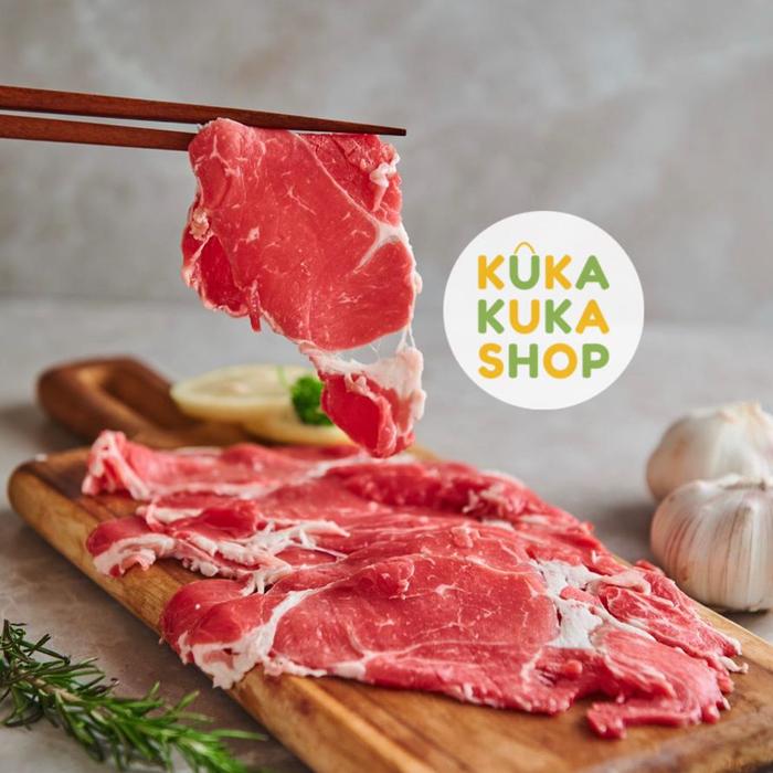 Jual Beef Slice Lean Meat / Low Fat 500gr Cocok utk Sukiyaki & Grill ...