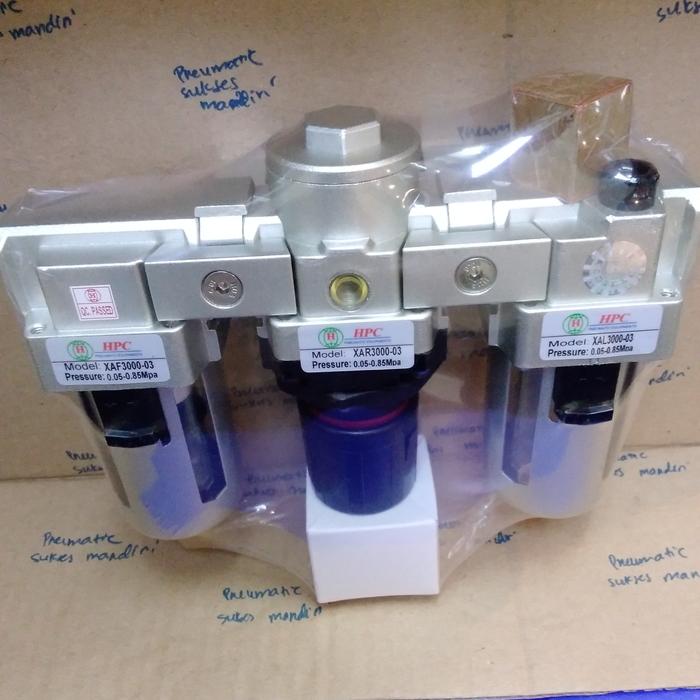 Jual AC3000-03 Air Filter Regulator and Lubricator 3/8 Pneumatic HPC ...