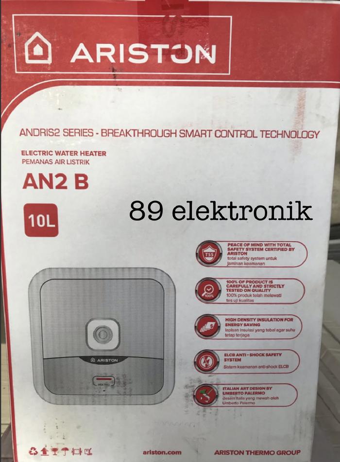 Jual PROMO PEMANAS AIR WATER HEATER ARISTON 10 LITER LOW WATT 200W 10 L ...