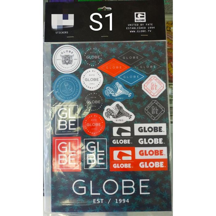 Jual Stiker Globe Original - Sticker Pack - S2 - Kab. Badung - SNT ...