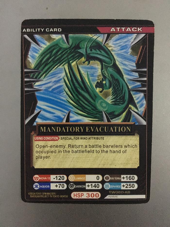 Jual bakugan battle brawlers card (tanpa besi/cuma kartu aja) - Kota ...