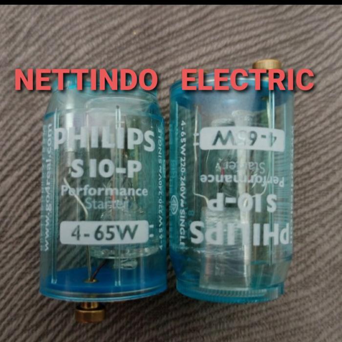 Jual S10 P Lampu TL Starter Philips Stater S 10–P Neon 4-65W S10-P ...