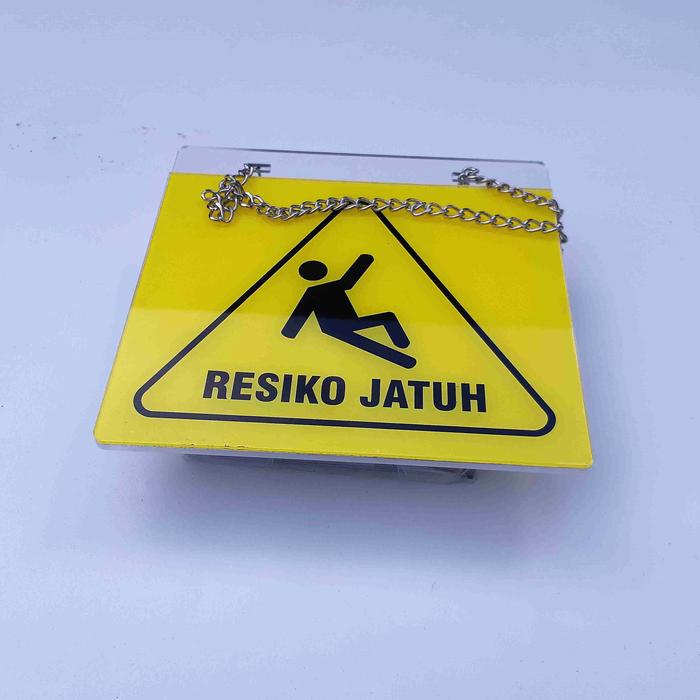 Jual Akrilik Resiko Jatuh / Fall Risk - Kab. Sleman - Syafana | Tokopedia
