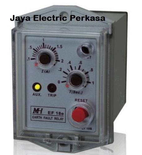 Jual Earth Fault Relay EFR MH EF18E EFR EF 18 e ac 220/240 0.1-2A ...