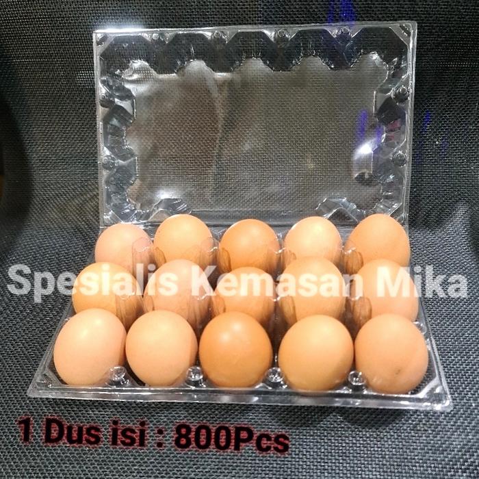 Jual Mika Telur / Egg Tray / Tray Telur Isi 15 Butir Sudah Ada Pengunci ...