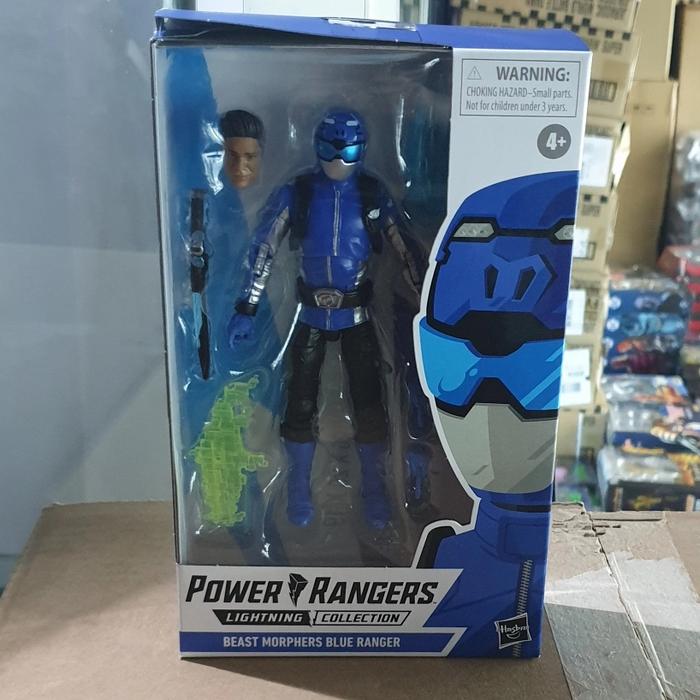 Jual Power Rangers Lightning Collection Beast Morphers Blue Ranger ...