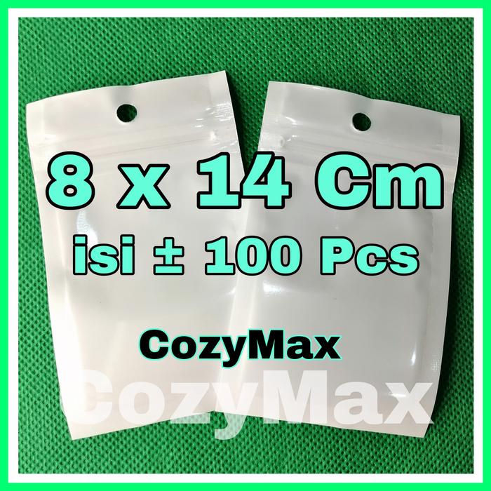 Jual Plastik Klip Aksesoris / Ziplock Zipper / Zip Lock kemasan 8x14 cm ...