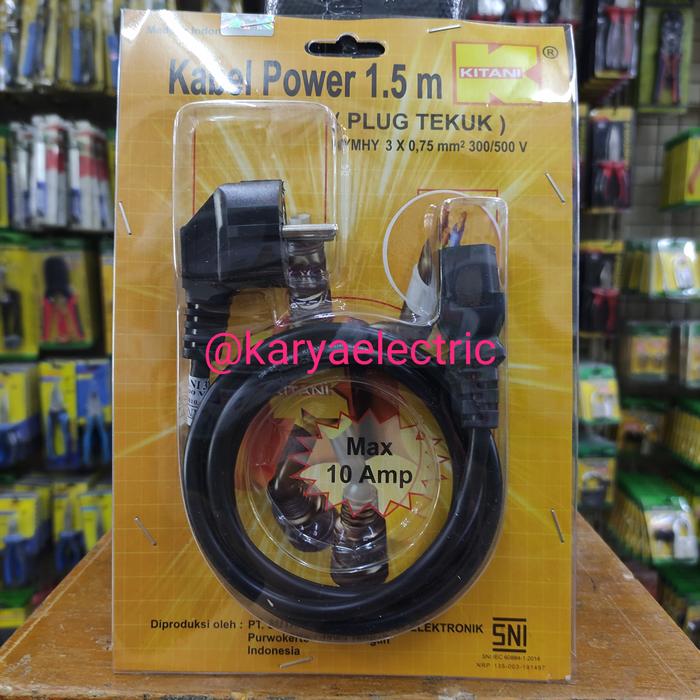 Jual Kabel Power Pc Cpu Kitani 1,5meter Sni Di Seller Velvet Store ...