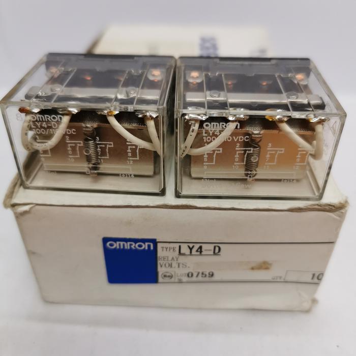 Jual relay omron LY4-D, 100/110vdc - Jakarta Barat - darren elektrik ...