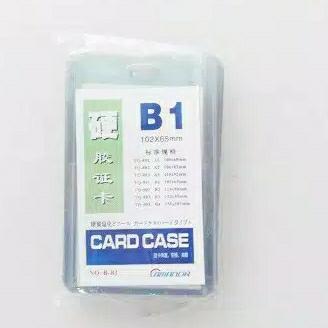 Jual name tag B1/plastik id card tebal B1/card case B1 - Kota Surabaya ...