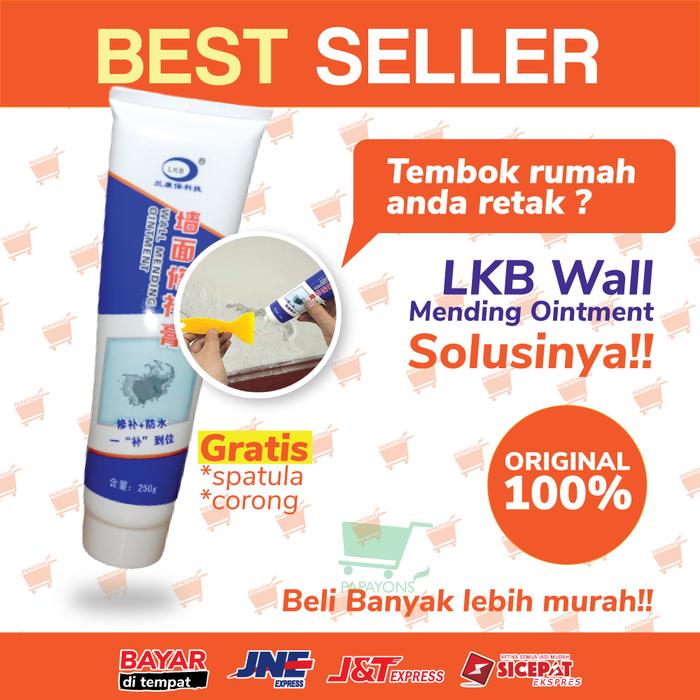 Jual Dempul Penambal retak tembok instant LKB Wall Mending Ointment ...