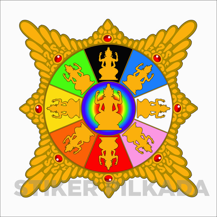 Surya Majapahit Logo KERAJINAN MAJAPAHIT | ANTARA Foto