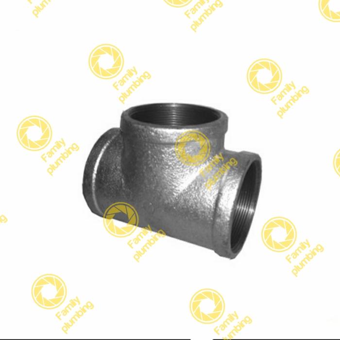 Jual TEE EQUAL TEE TE T DRAT DALAM BESI BS BLACKSTEEL GLV GIV ...