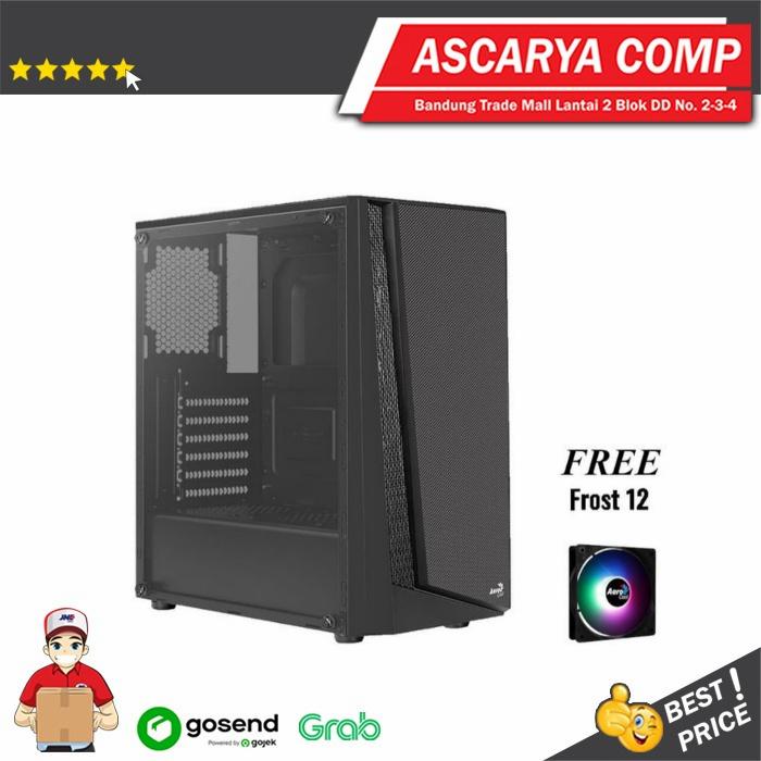 Jual AEROCOOL CARBONITE - ATX - TG - Free 1X12CM FAN RGB - Kota Bandung - ASCARYA Computer ...
