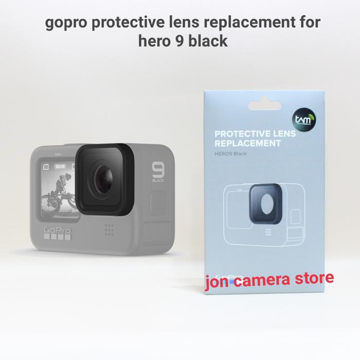 Jual gopro protective lens replacement hero 9/10/11/hero11 black ...