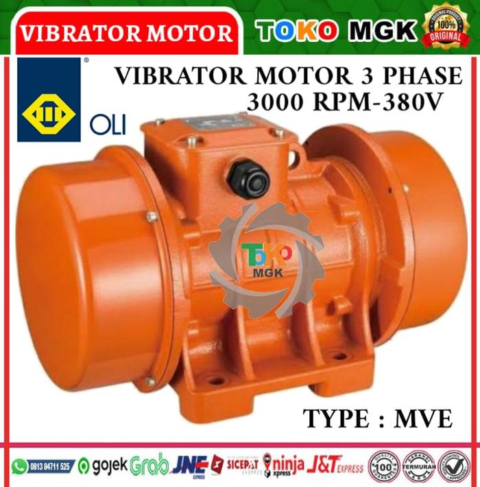 Jual MVE-300/3 - 270WATT/3PHASE/50Hz/3000RPM VIBRATOR MOTOR OLI ORIGINAL - Jakarta Pusat - toko ...