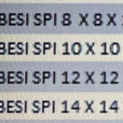 Jual Besi spie panjang 300mm | Spi Square Edge - Kota Surabaya ...