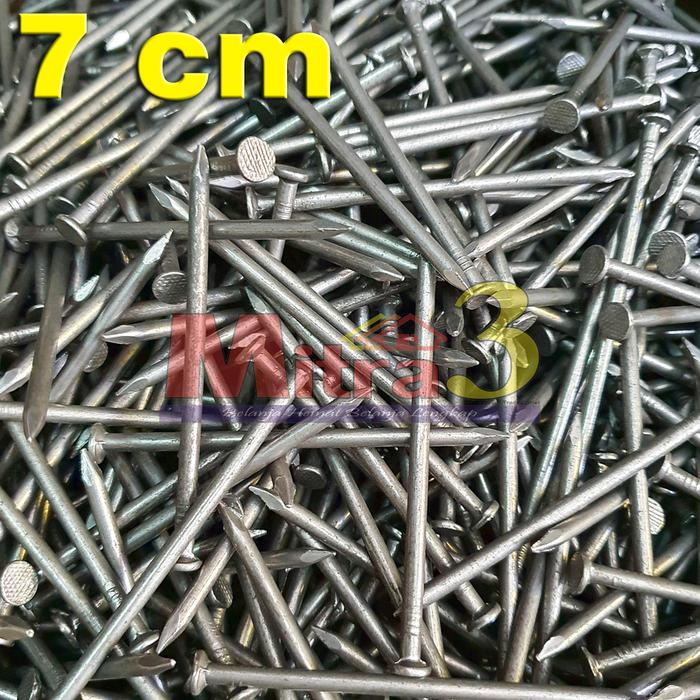 Jual Paku Kayu 3" 7 cm 1 KG / Paku Biasa Papan Triplek Kaso Partisi ...