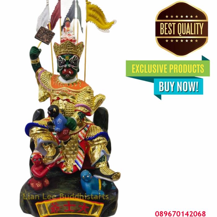 Jual patung dewa deity ta se ye jelmaan kwan im full kayu 16 inch ...