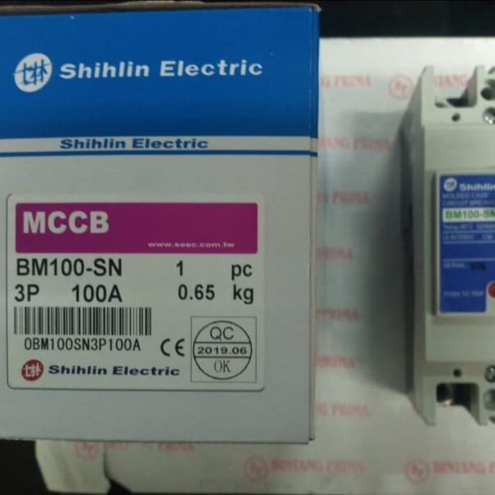Jual MCCB / Breaker / NFB / No Fuse Breaker 60A-100A 3P BM100-SN Shihlin - Jakarta Pusat - DAUN ...