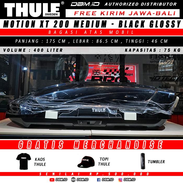 Promo Thule Motion 200 / M XT BLACK Glossy Cicil 0% 3x - Kota Surabaya - DBM.ID | Tokopedia