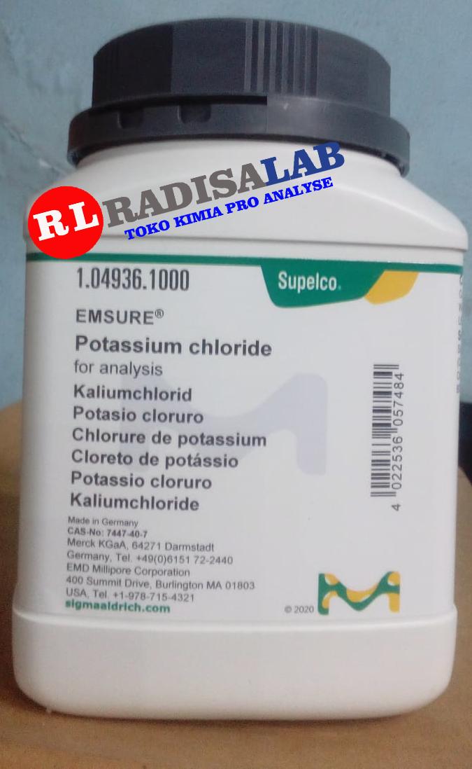 Jual Potassium Chloride / Kalium Chloride (KCL) 1 Kg / MERCK 1.04936. ...