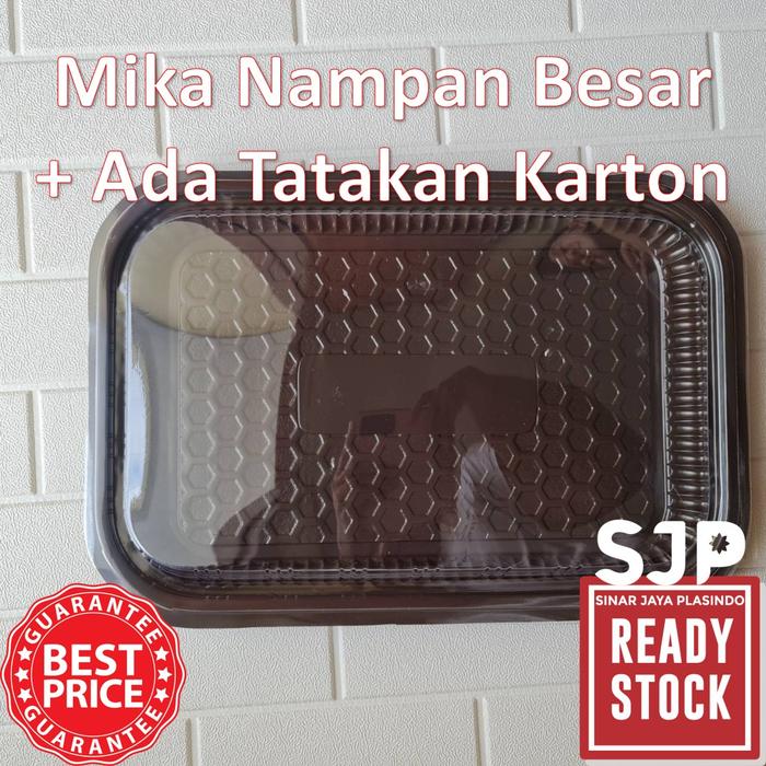Jual Mika Nampan Plastik Besar / Mika kue besar /Mika Box Besar Ada ...