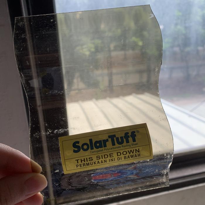 Jual ATAP SOLARTUFF lebar efektif 75cm GELOMBANG ROMA / BULAT - Cokelat ...