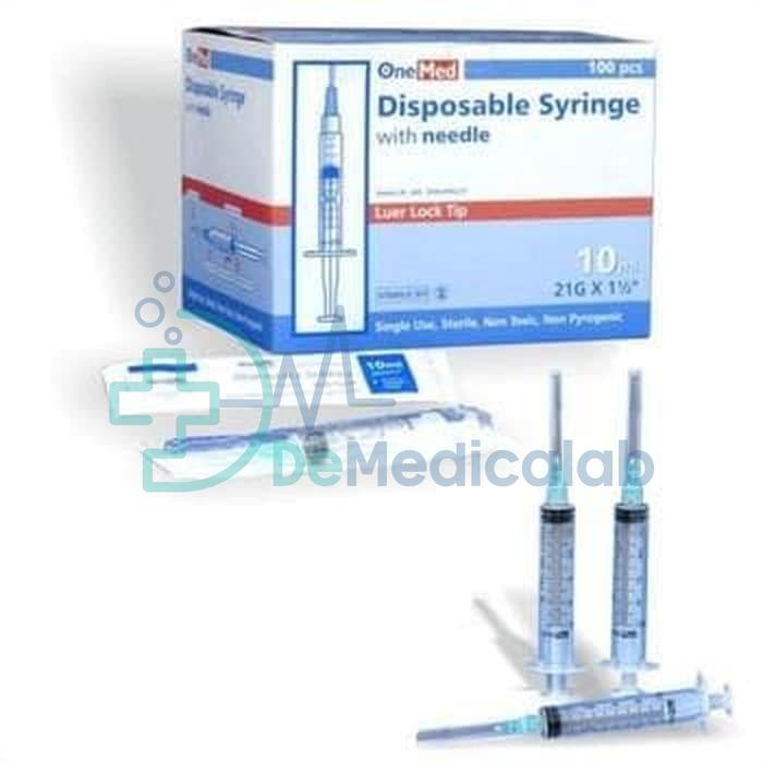 Jual disposible syringe onemed 10cc / Syringe 10ml 10 cc ECER - Jakarta ...