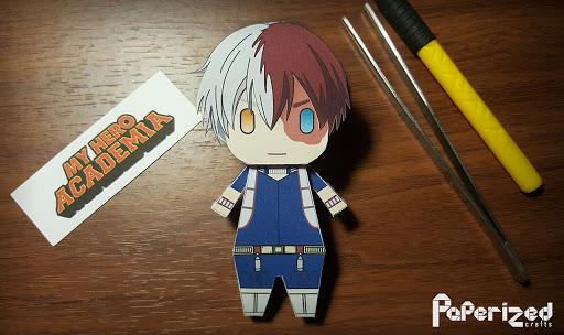 Jual Anime Figure Papercraft - Boku no Hero Academia: Shoto Todoroki ...