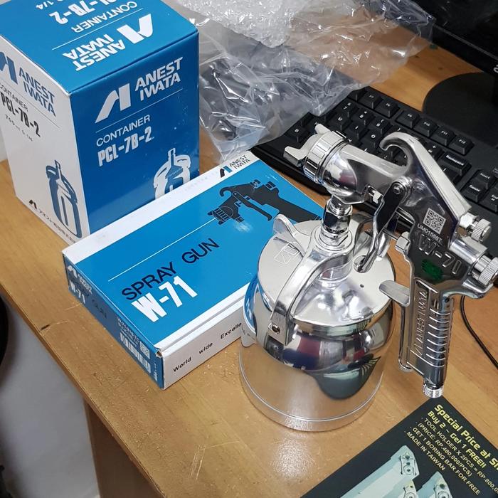 Jual anest iwata original W71- suction type .. - Jakarta Pusat - Techno spray | Tokopedia