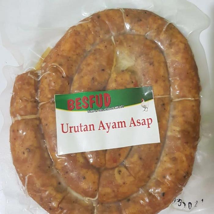 Jual URUTAN DAGING AYAM PREMIUM KHAS/ASLI BALI 500GR. SOSIS BALI ...