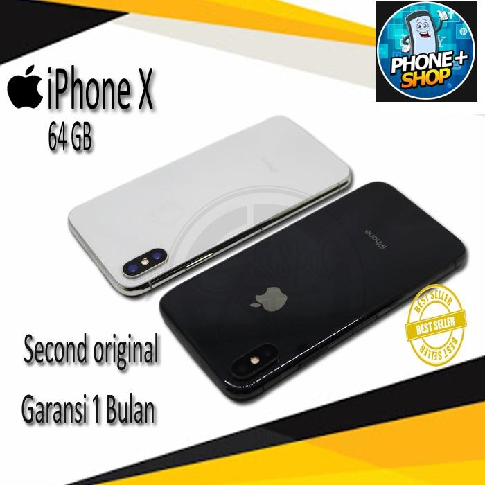 Jual Iphone X 64gb second ex internasional fullset garansi 1 bulan ...