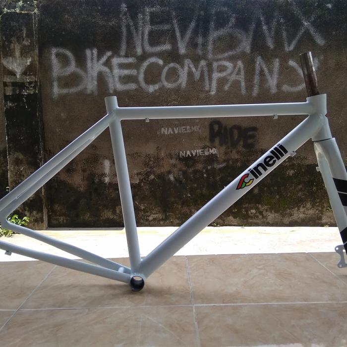 Jual frame fork roadbike custom cinelli custom naviebmx - Kab. Kediri ...