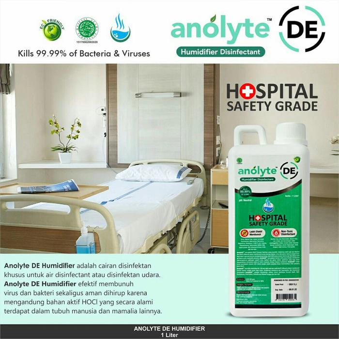 Jual Humidifier Diffuser Air Purifier Airborne Disinfektan 1 Liter ...