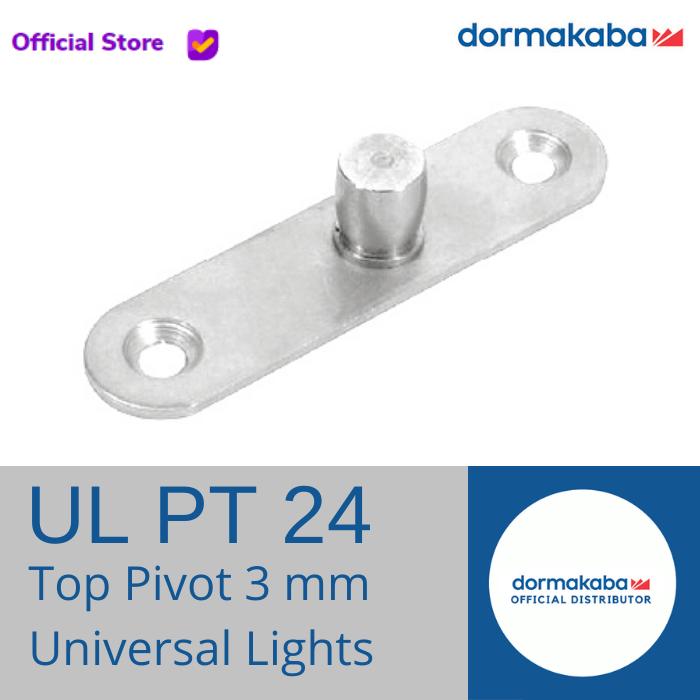 Jual Dorma Patch Fitting UL PT 24 Top Pivot 3 mm dormakaba UL PT24 3mm ...