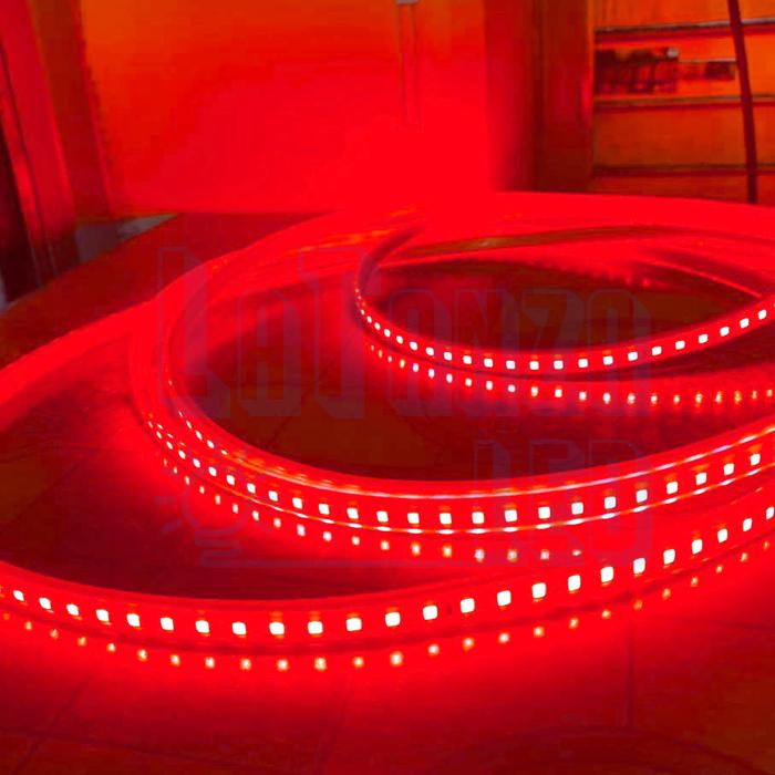 Jual Lampu LED STRIP SELANG SMD 2835 120 LED 220v OUTDOOR MERAH 120LED ...