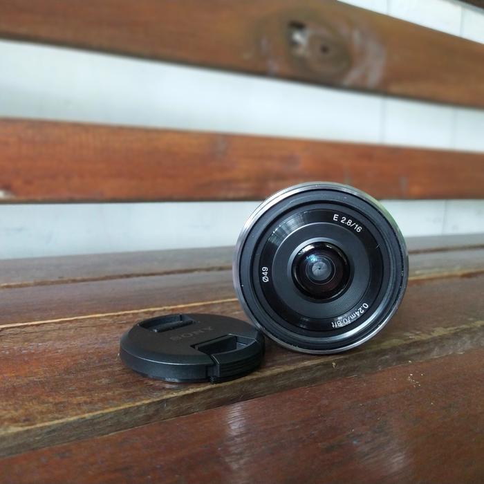 Jual lensa sony fix 16mm no minus for a5000 a6000 sony apsc - Kota ...